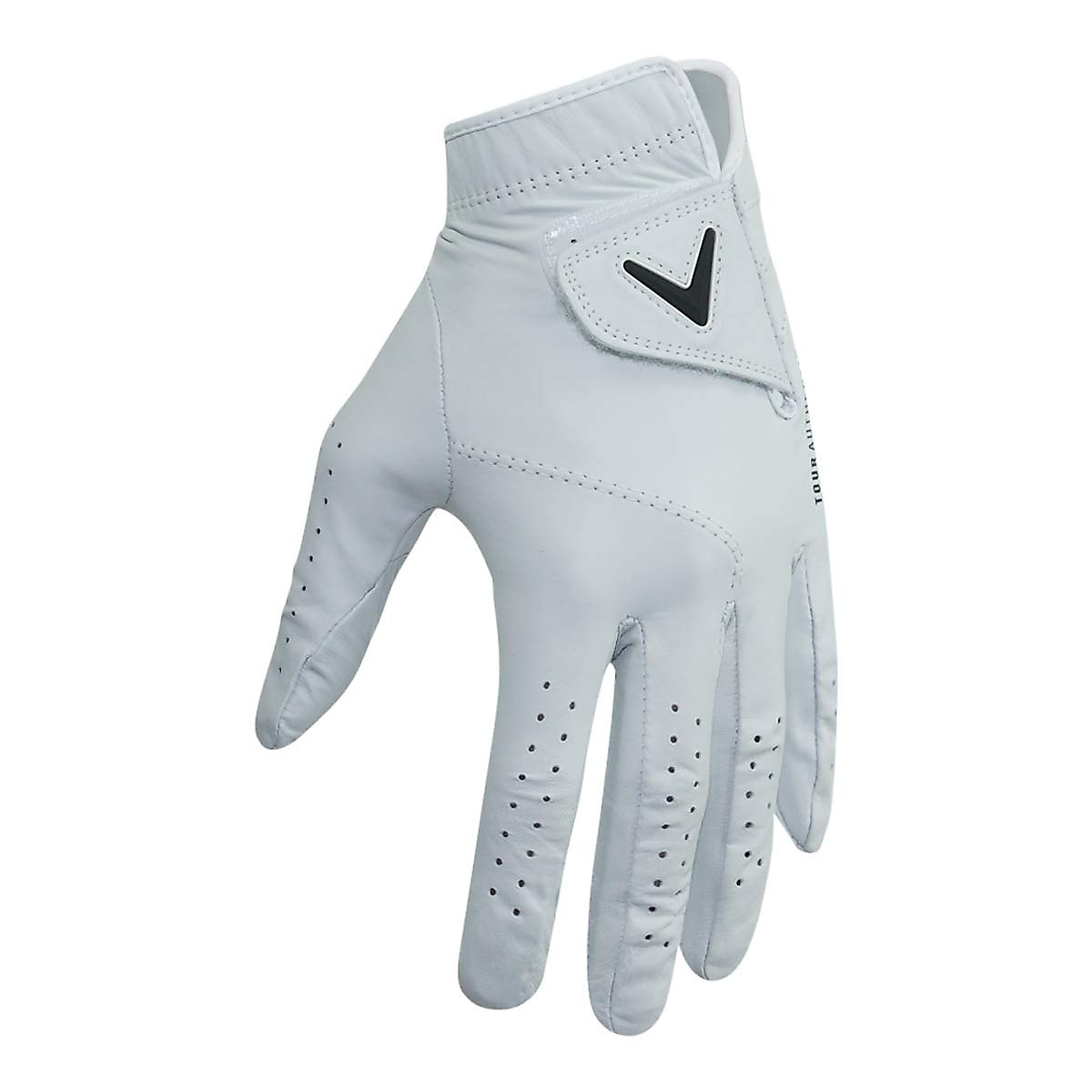 Callaway Golf Tour Authentic Glove (Worn on Left Hand, Cadet (Short Fingers), Medium, White 2019)