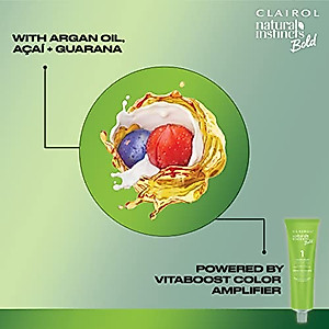 Natural Instincts Bold Permanent Hair Dye, R56 Achiote Auburn Hair Color, Pack of 1