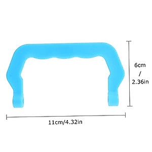 Balacoo 30 pcs cage Handle Plastic cage Lifting Durable Handles for Pet Cage Carrier Rabbit Dog Hard- Sided Carriers Critter Nation Cage Lifting Handle Travel Chinchilla Squirrel