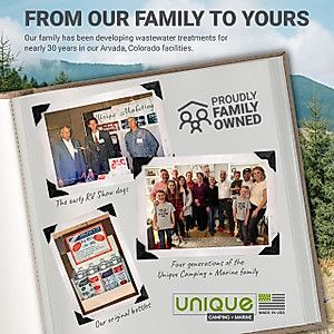 Unique RV Digest-It+ Extra-Strength Ultra-Concentrate - 32 RV Toilet Treatments - Eliminates Smells and Liquifies Waste (32 oz)