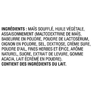 Frito Lay Smartfood Sour Cream & Onion Ready to Eat Popcorn 175g/6.2oz Imported from Canada