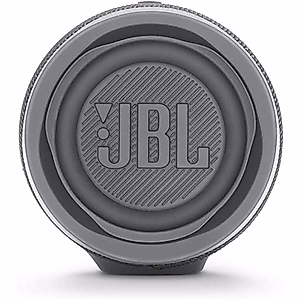 JBL Charge 4 Portable Waterproof Wireless Bluetooth Speaker - Grey (Renewed)
