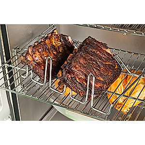 Masterbuilt MB20090211 Rib Rack, Chrome Coated