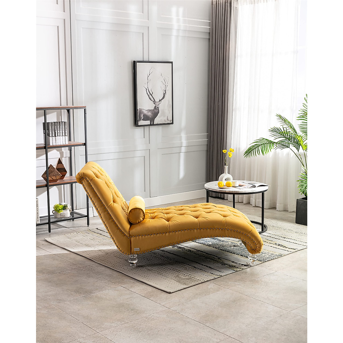 Ligtakor Leisure Concubine Sofa with Acrylic feet