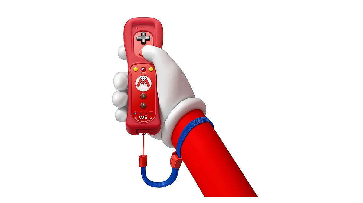 Mario Nintendo Wii Remote Plus - Enhanced Controller