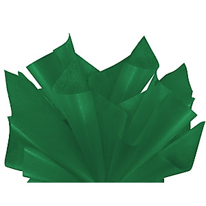 Flexicore Packaging® | Gift Wrap Tissue Paper | Size: 15"x20" | 100 Sheet | Acid Free Bulk Tissue Paper | (Green)