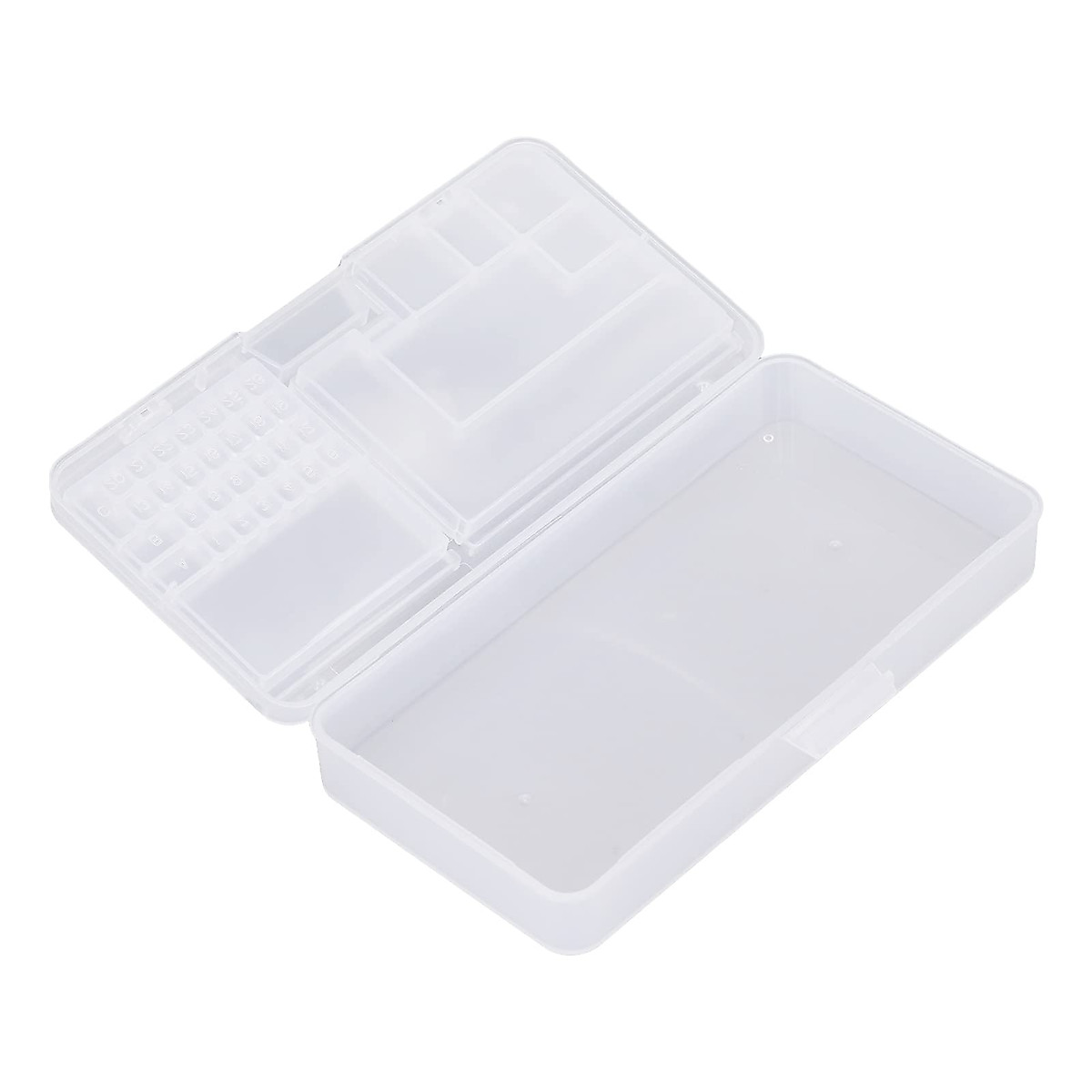 Hilitand Maintenance Parts Box, 3PCS Repair Parts Storage Boxes, Motherboard Screw Hardware Parts Box Transparent Plastic for Hardware, Screws, Tool Sets, Hilitandex142hdc79