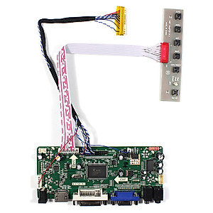 HDMI VGA DVI LVDs Controller Board 30 Pin for 10" 8.9" 1024x600 HSD089IFW1 HSD100IFW1 CLAA102NA0ACW CLAA089NA0ACW WLED LCD Panel