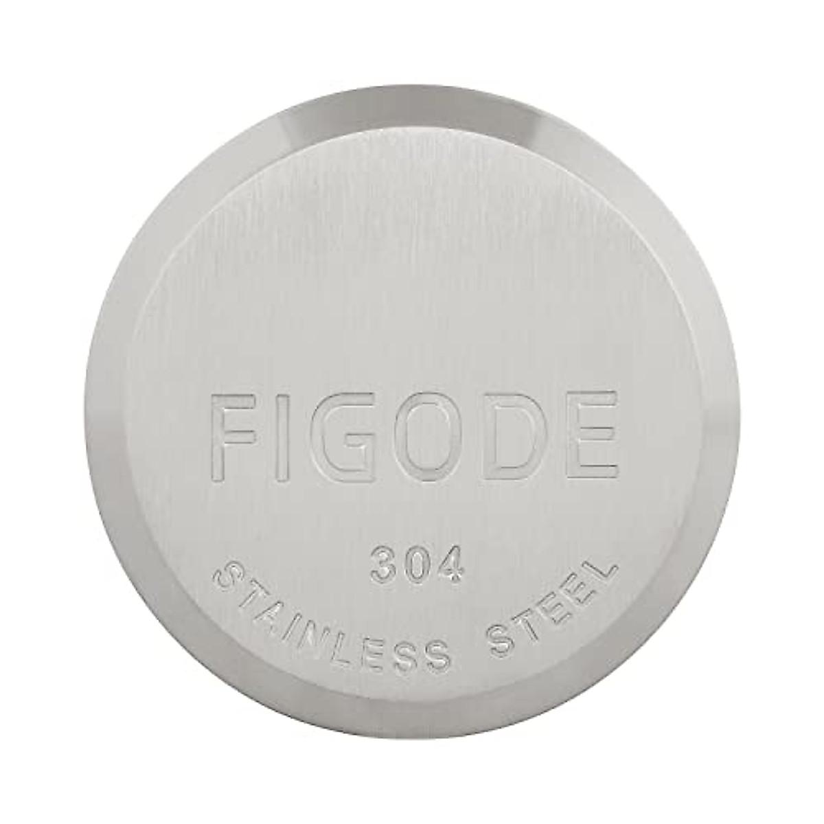 FIGODE® Stainless Steel Puck Lock, Heavy Duty & High Security Padlock, Military-Grade, Hidden Shackle Lock, 2-7/8 in. Wide, Trailer Door Lock Weatherproof, 1 Pack