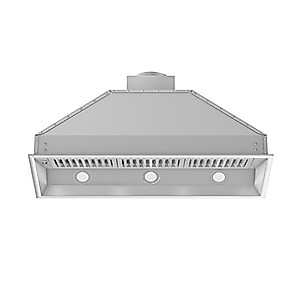Z Line 695-40 Deep Stainless Steel Range Hood Insert, 40-Inch