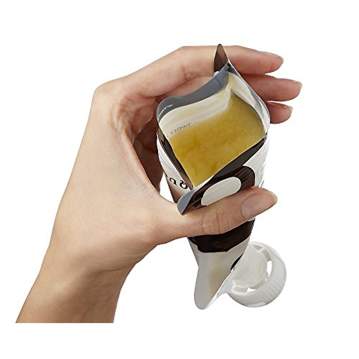 SQUOOSHI Reusable Baby Food Pouches - 5 oz - 6 Large Pouches - Baby Food Storage - Pouches Toddler - Refillable Squeeze Pouch for Kids