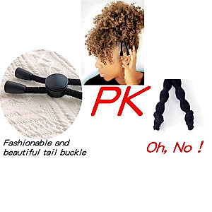 FEEZENT 6PCS Adjustable Headband Hair Tie for Thick Heavy Natural Kinky & Curly Hair, C-1 Count (Pack of 6)