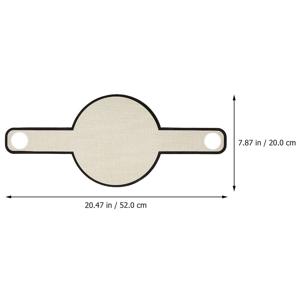 Angoily Glass Fiber Baking Mats Non- Stick Dough Bread Sling Baking Mat Long Handles Sling Baking Mat for Gentler, Safer & Easier Transfer of Dough