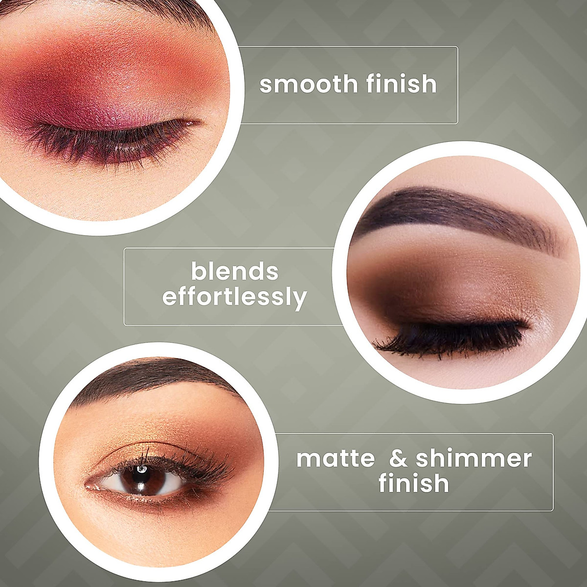 Ccolor Cosmetics - Soft Natural, 9-Color Eyeshadow Palettes, Highly Pigmented Eye Shadow Makeup, Long-Wearing Eye Palette, Matte & Shimmer Eye Makeup Kit with Easy-to-Blend Neutral Shades