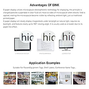 waveshare 5.83inch E-Ink Display HAT Compatible with Raspberry Pi 4B/3B+/3B/2B/B+/A+/Zero/Zero W/WH/Zero 2W Series Boards 648×480 Resolution Red/Black/White Three-Color SPI Interface