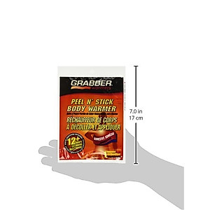 Grabber Warmers Grabber 12+ Hours Peel N' Stick Body Warmer, 40-Count