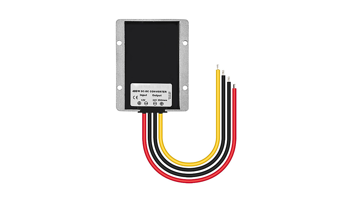 Mantouxixi DC/DC Boost Converter 12V Step Up to 24V, Waterproof ...