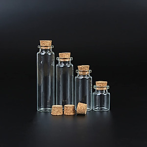 30Pcs Cork Stoppers, Wooden Tapered Cork Plugs, Wooden Tapered Wine Bottle Stoppers Replacement Corks for Wine Beer Bottle Crafts, 6 Sizes