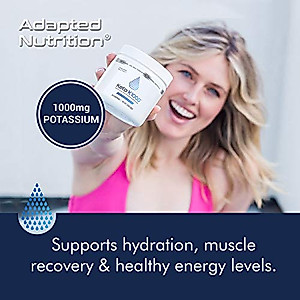 Keto K1000 Electrolyte Powder | Hydration Supplement Drink Mix | Raw Mineral Flavor, No Stevia | 50 Servings | Boost Energy & Beat Leg Cramps | No Maltodextrin or Sugar