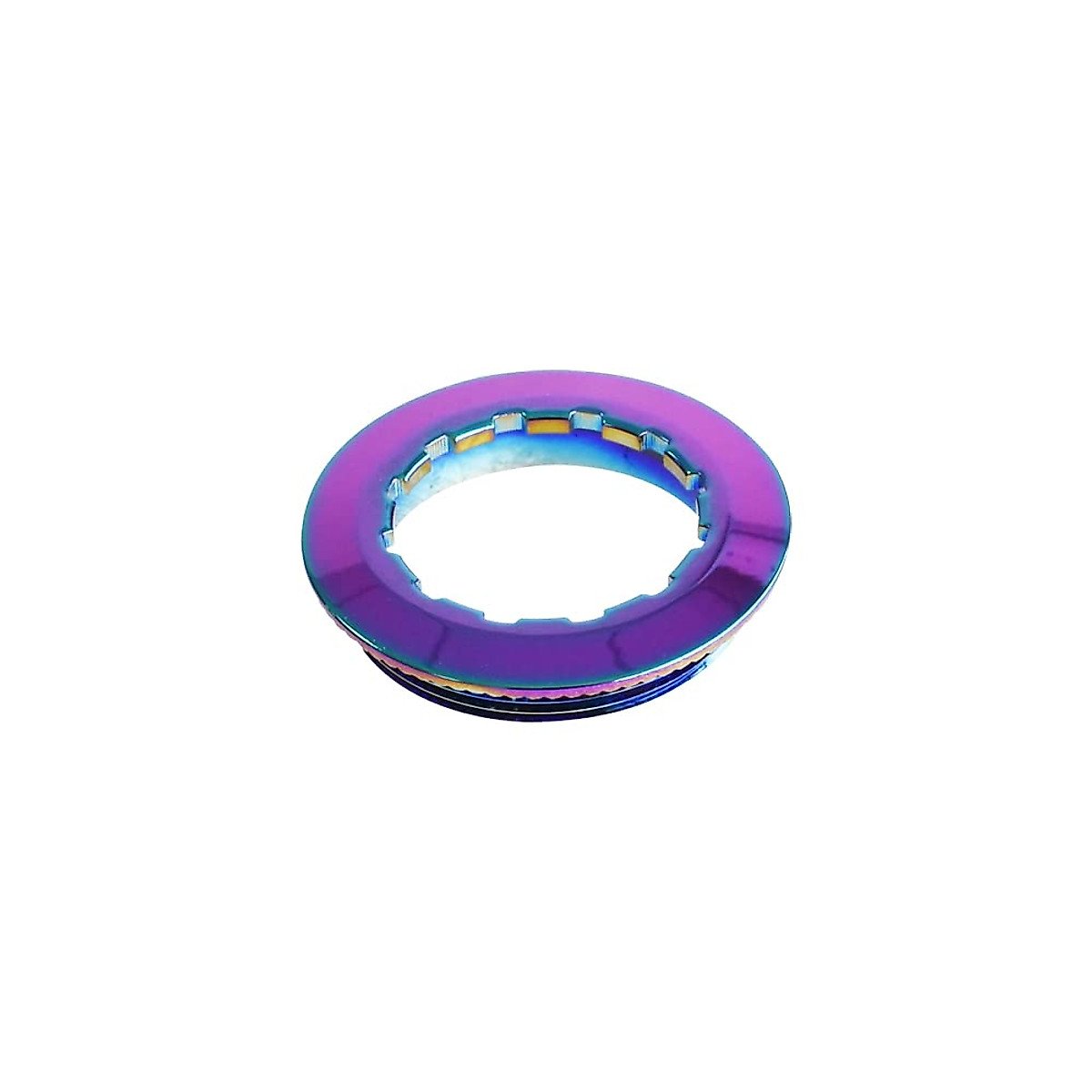 Pirhosigma Cassette Lockring Aluminium Alloy for 7-11 Speed Mountain Bike Colorful
