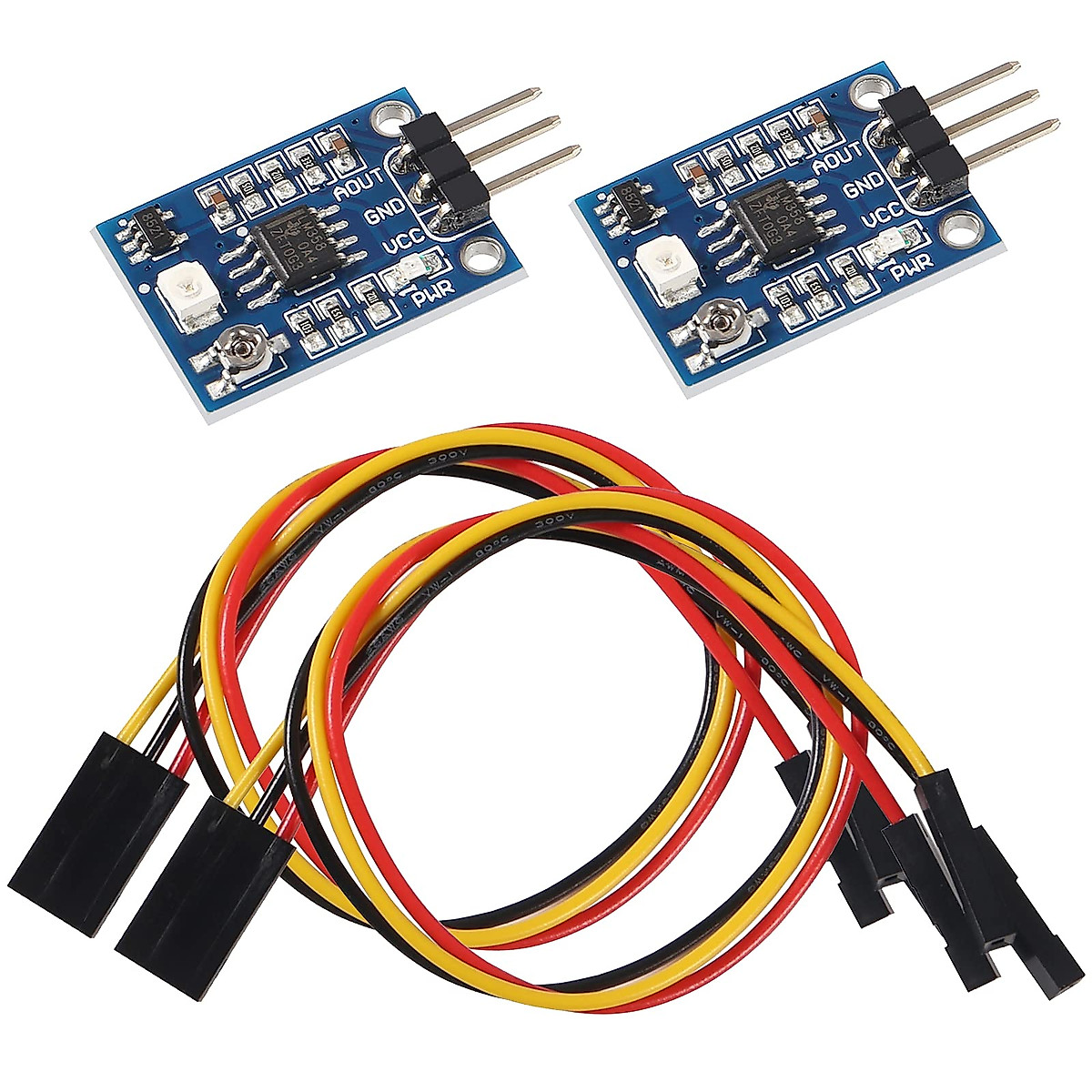 DORHEA Response Wavelength UV Detection Sensor Module DC 3.3V-5V 200nm-370nm Response Ultraviolet Ray Detector UV Sensor Module