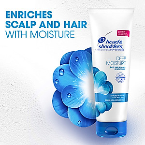 Head & Shoulders Deep Moisture Dandruff Conditioner, 10.6 Fluid Ounce