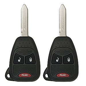 Keyless2Go Replacement for Keyless Entry Remote Car Key Vehicles That Use 3 Button M3N5WY72XX - 2 Pack