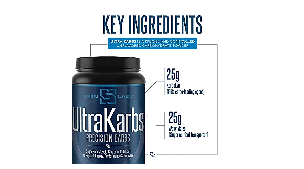 Siren Labs Ultra Karbs Mass Gainer Post Workout Muscle Builder Healthy ...