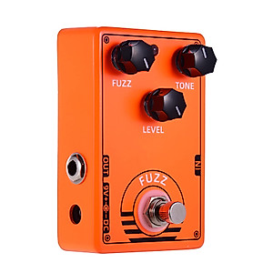 PENCHEN D-2 Fuzz Guitar Effect Pedal with True Bypass for Electric Guitar Orange