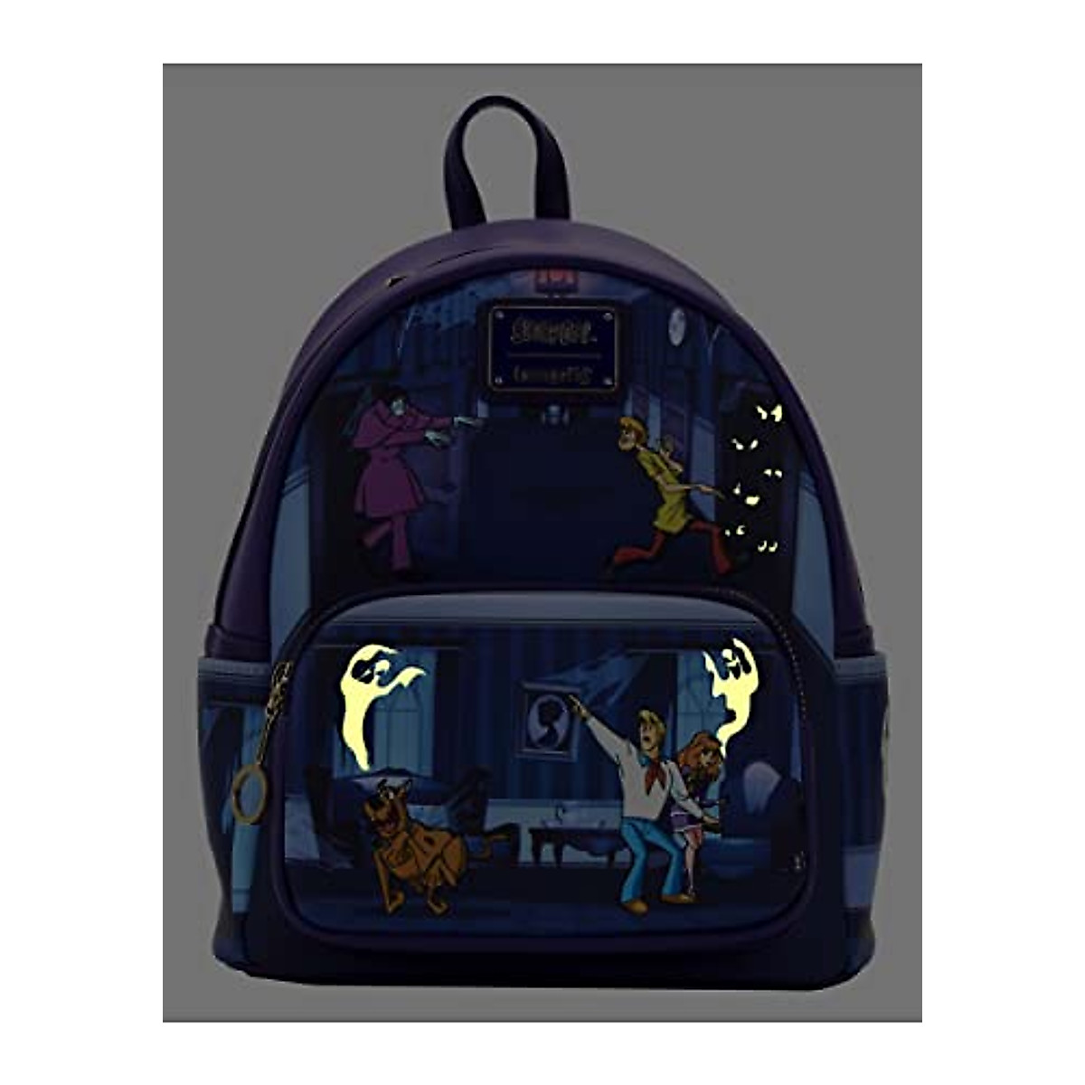 Loungefly Scooby Doo Monster Chase Womens Double Strap Shoulder Bag Purse