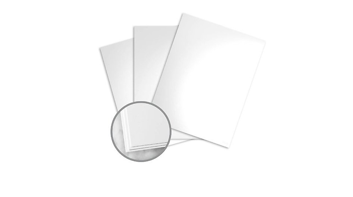 Kromekote White Glossy Paper - 200 Sheets Package