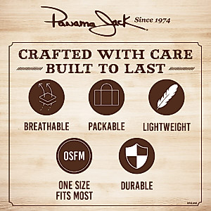 Panama Jack Women's Sun Visor - Packable Lightweight Microfiber, 4" Peak Brim Bill with Embroidered Logo (Black)