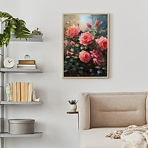 Eleploi DIY Diamond Painting Beautiful Female Angel Diamond Painting Kits for Adults, Fall Decorations for Home& Room Decor, Office Decor, 5D Full Round Diamond Arts Kits 24 X 31 Inches.