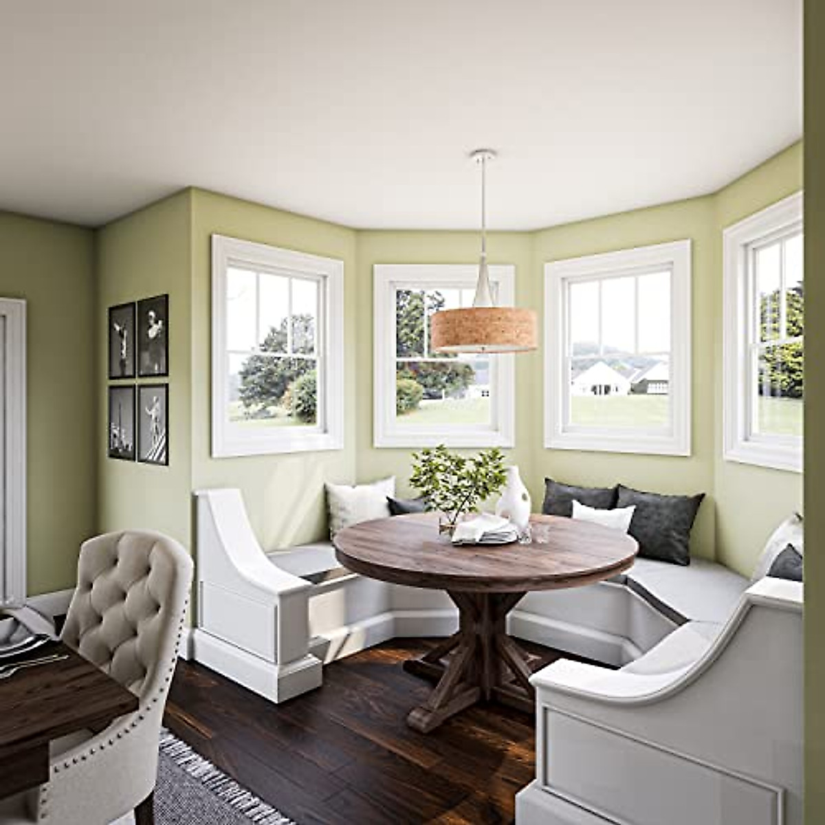 Kenroy Home 93013BS Bulletin 3-Light Pendant, Brushed Steel