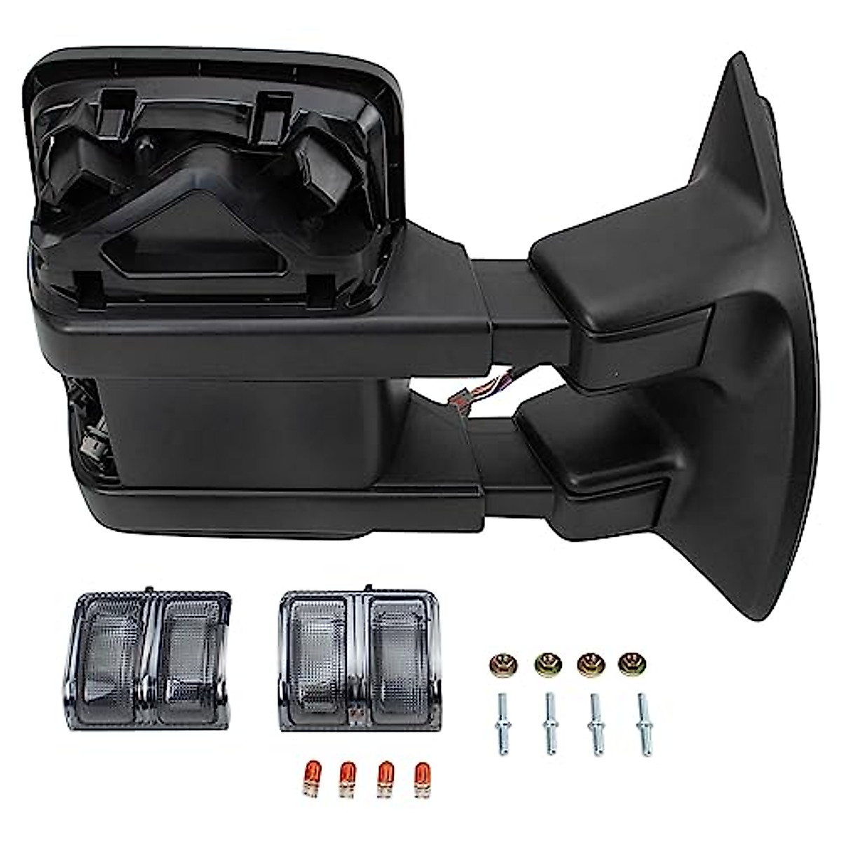 Trail Ridge Tow Mirror Power Folding Heated Smoked Signal Memory Right for Ford