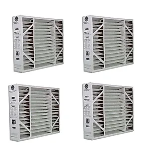 Lennox X6673 20 x 25 x 5 Inch MERV 11 Efficient Air Filter Replacement for Healthy Climate HC11 Air Purifier Cleaner Purification Systems (4 Pack)