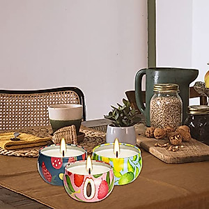 16 Pack 2.5OZ Soy Candles for Home Scented - Fruit Odor Highly Fragranced Candle, Aromatherapy Candle Gift Set for Women Birthday Mother's Thanksgiving Day Present