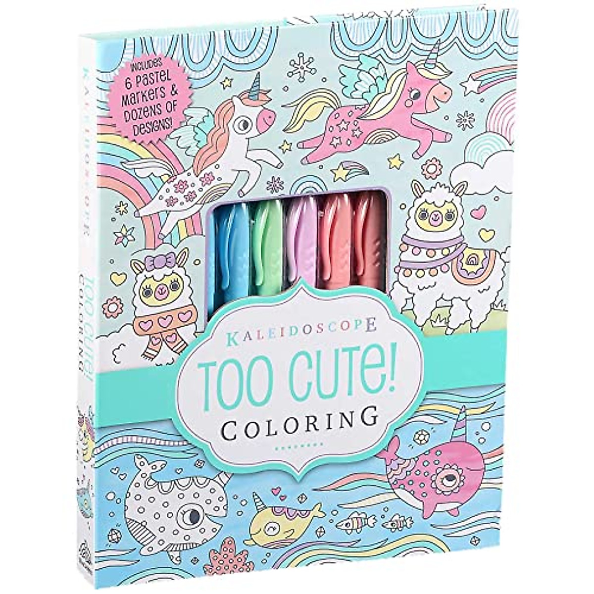Kaleidoscope: Too Cute! Coloring