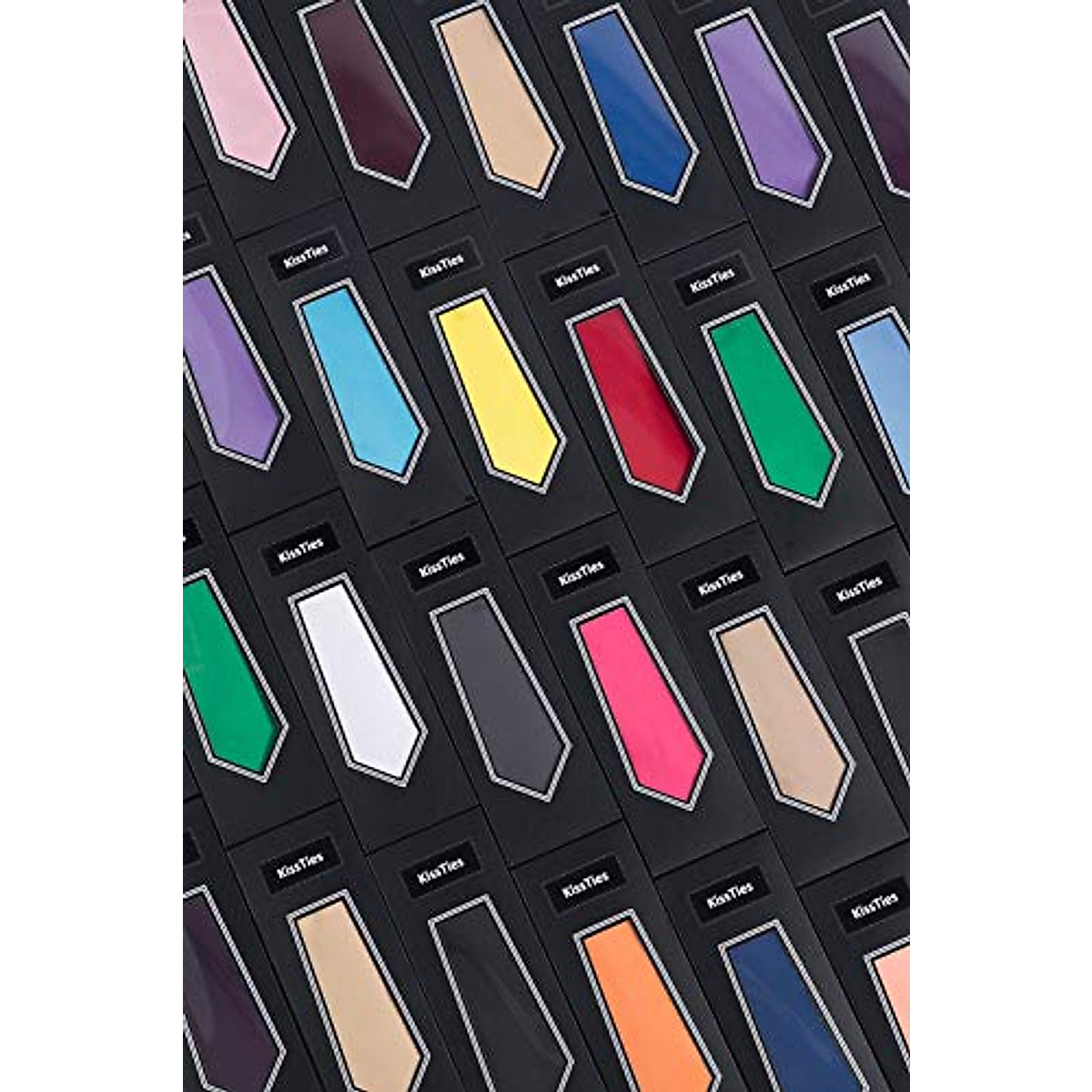 KissTies Mens Necktie Paisley Tie + Gift Box