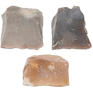 Muzzle-Loaders Authentic 18th Century Flintlock Standard Flints - 7/8" - 3 Pack - MZ1208