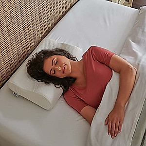 Tempur-Pedic TEMPUR Neck Pillow, Small Profile, White