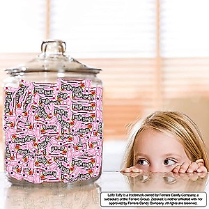 ZEESKEIT Repackaged Laffy Taffy Strawberry Chew Candy 2 Lb, Individually Wrapped Chewy and Tangy, Easter, Birthdays, Kosher Candy