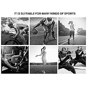 ZEERKEER Ankle Brace for Women & Men(1 Pair), Adjustable Compression Ankle Braces Breathable Ankle Support Brace, Super Elastic and Comfortable for Arthritis, Sports Injuries and Recovery (L)