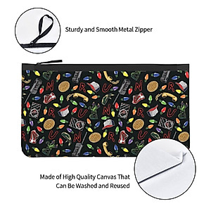 MOLTO BELLA small Cosmetic Toiletry Organizer Makeup Bag For Women Men Travel Bag (Stranger School Things)