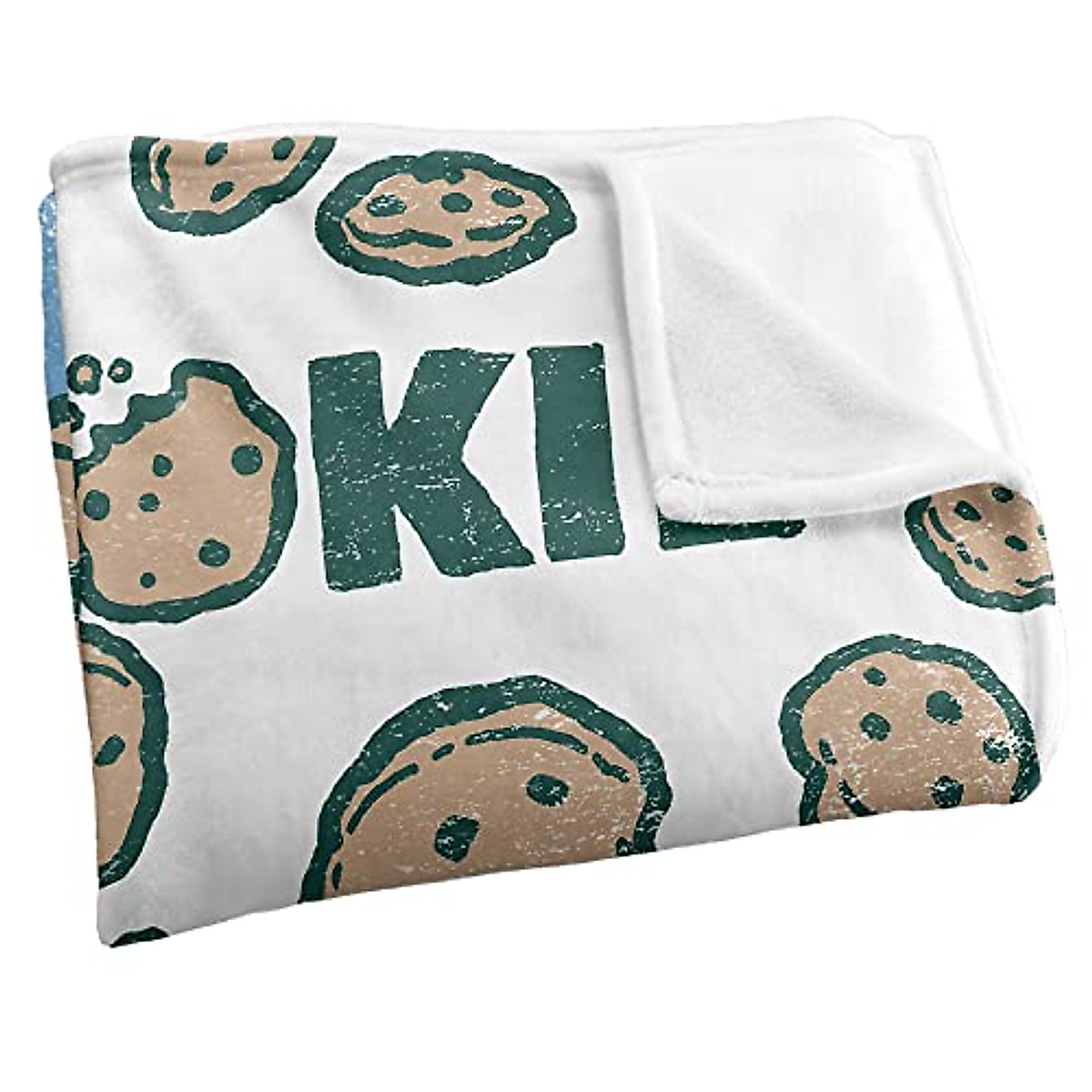 Sesame Street Cookie Crumble Silky Touch Super Soft Throw Blanket 36" x 58"