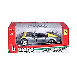 Bburago 1:24 R&P Ferrari Monza SP-1 - Grey