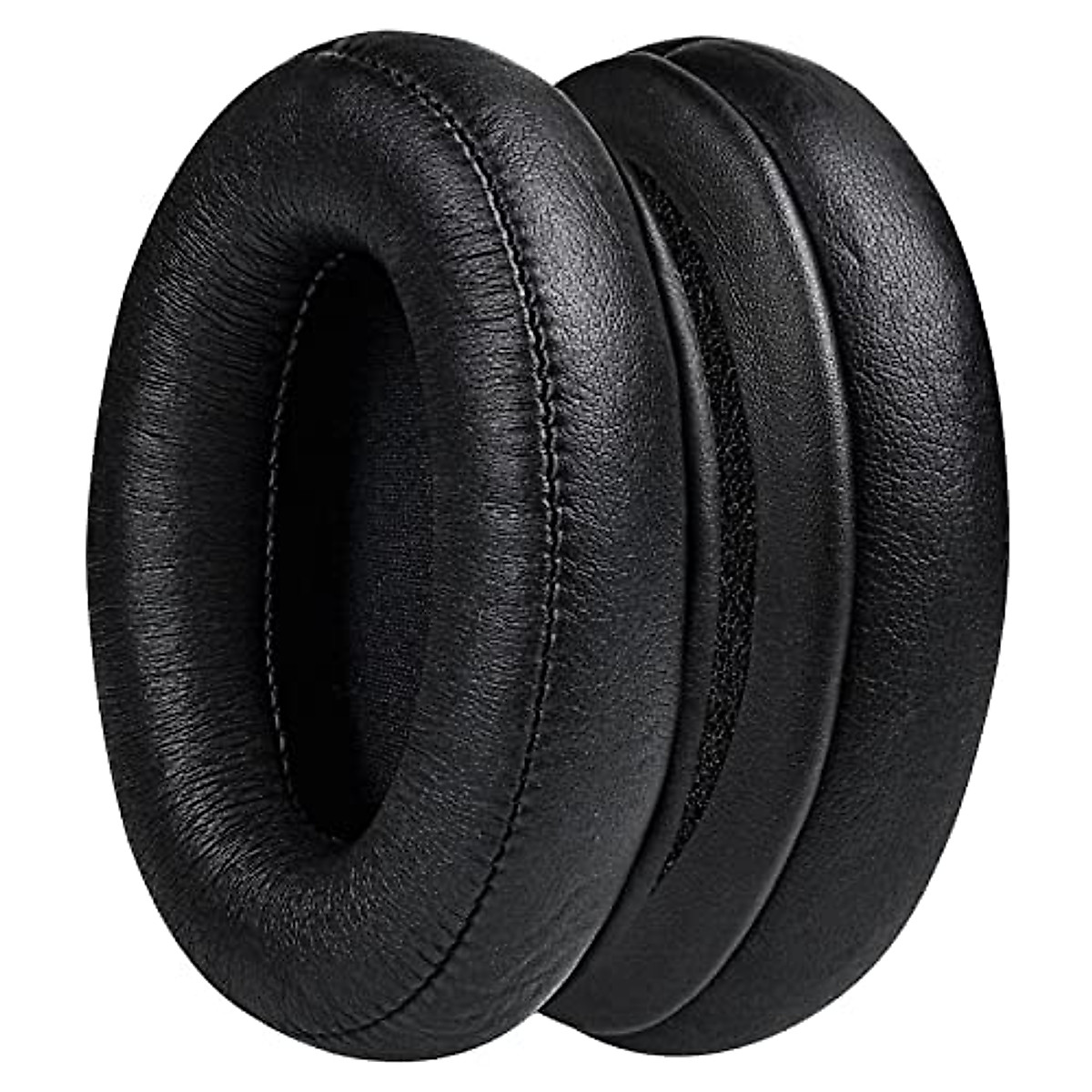 JULONGCR Cloud Alpha S Ear Pads Replacement Cloud Alpha Ear Cushions Earpads Earcups Foam Parts Compatible with HyperX Cloud Alpha S/Cloud Alpha Gaming Headset Cups. (Alpha) (Black)