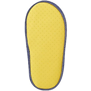 Nickelodeon Toddler Boys' and Girls’ Baby Shark Slippers - Plush Fuzzy Slippers, Non-Skid Sole (5-12 Toddler/Kid), Size 7-8 Toddler, Baby Shark Blue