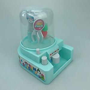 NUOBESTY Mini Candy Catcher Grabber Catcher Claw Machine Toy Crane Catch Toy Mini Grabber Arcade Game Ball Machine No Battery Required for Kids