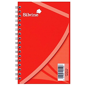 Silvine Twin Wire Spiral Notebook Feint 36 Sheets - Pack Of 36
